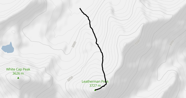 Leatherman Peak Trail Hiking Trail - Challis, Idaho
