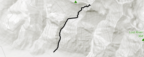 Donaldson Peak Trail Hiking Trail - Challis, Idaho