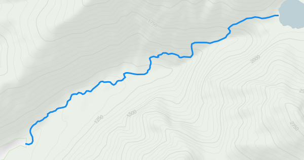 Lucifer Lake Trail Hiking Trail - Missoula, Montana