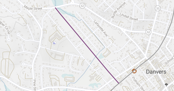 Danvers Rail Trail - West to East Extension Multi Trail - Danvers