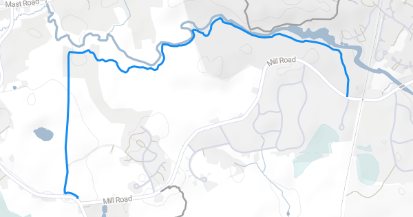 Oyster River Trail Mountain Biking Trail - Durham, NH