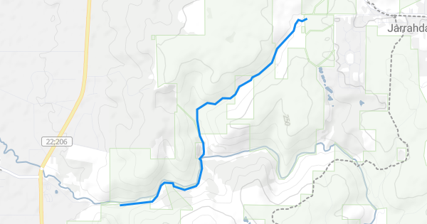 Kitty's Gorge Trail Hiking Trail - | Trailforks