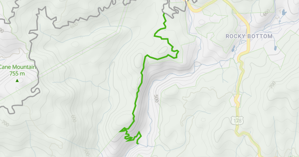 Eastgate Gorge Spur Trail Hiking Trail - Pickens, SC