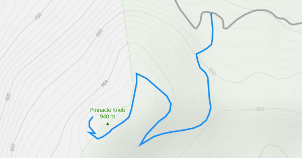 Pinnacle Knob Trail Hiking Trail - - Georgia