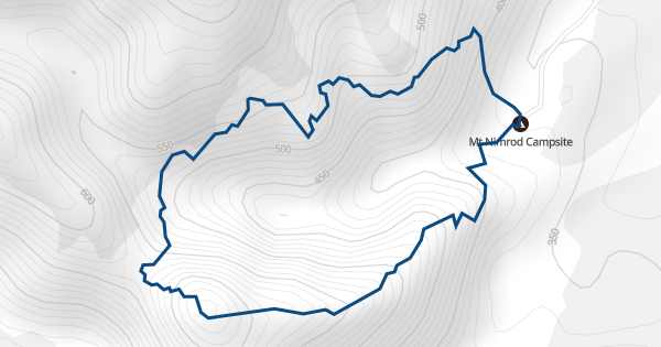Mt Nimrod Trail Mountain Biking Trail - Timaru