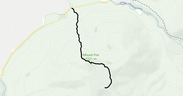 Mount Fox Route Hiking Trail - | Trailforks