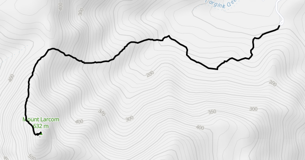 Mount Larcom Trail Hiking Trail - | Trailforks