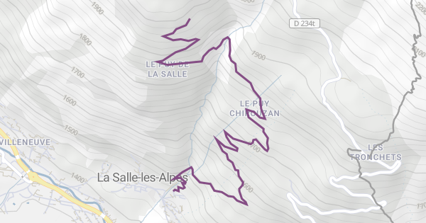 Bois des Siyées Multi Trail - Briançon | Trailforks