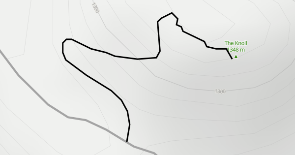 The Knoll Trail Hiking Trail - Las Vegas, Nevada