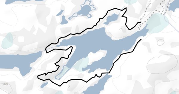 Yellow Hiking Crowley Lake Hiking Trail - Sudbury, ON