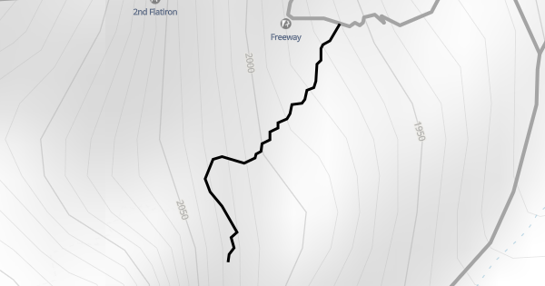 3rd Flatiron Trail Hiking Trail - Boulder, Colorado