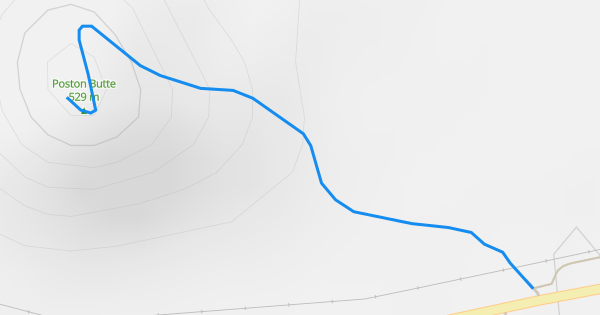 Poston Butte Trail Hiking Trail - Florence, Arizona