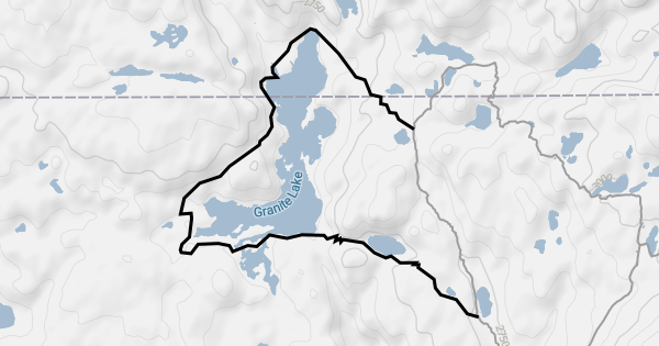 Granite Lake Loop Trail Hiking Trail - Red Lodge, Wyoming