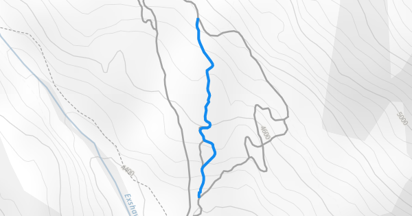 The Joker Trail Mountain Biking Trail - Exshaw, Alberta