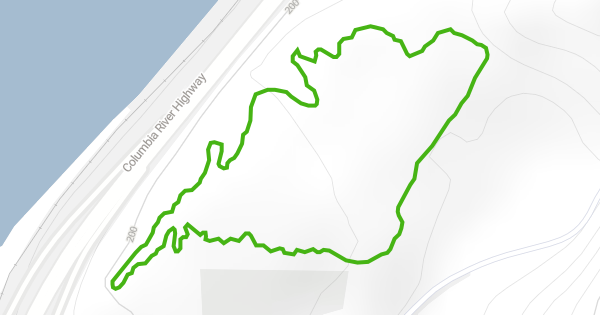Diluvian Loop Mountain Biking Trail - Cascade Locks