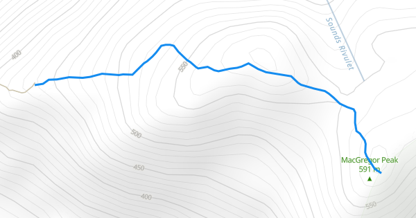 MacGregor Peak Track Hiking Trail - | Trailforks