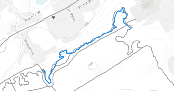 Midland Topside Mountain Biking Trail - Midland, Ontario