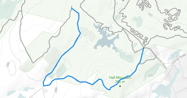 Hall Mountain Mountain Biking Trail - Allenstown, NH