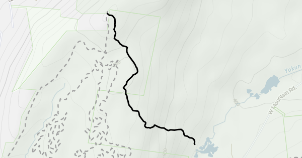 Trail of the Ledges Hiking Trail - Lenox, Massachusetts