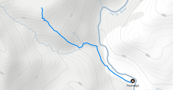 Rocky Mountain-Mount Beecroft-Four Ways (Campsite) Hiking Trail - Middlesex