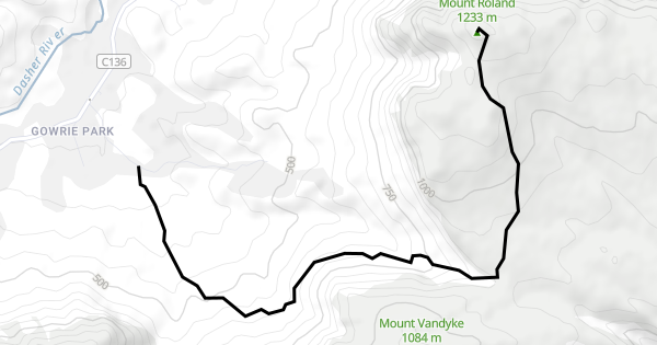 Mount Roland Track Hiking Trail - Sheffield | Trailforks