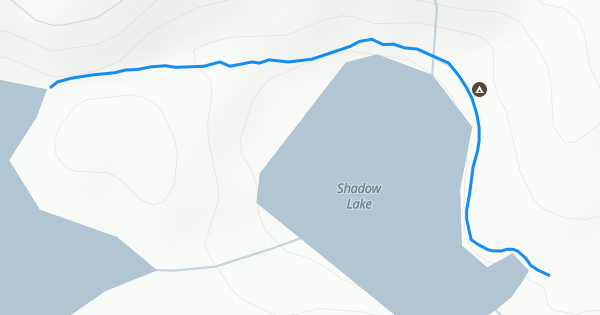 Shadow Lake to Forgotten Lake Hiking Trail