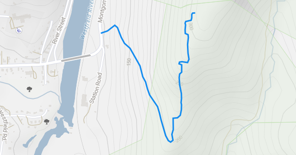 Shatterack Path Hiking Trail - Montgomery, Massachusetts