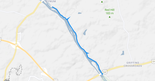 Lower Haw River Trail Hiking Trail - Pittsboro, NC