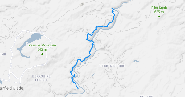 Devil's Breakfast Table Trail Hiking Trail - Crossville