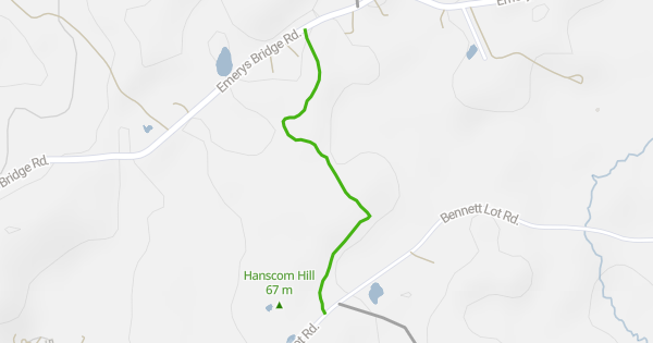 Checkerberry Trail Mountain Biking Trail - York, Maine