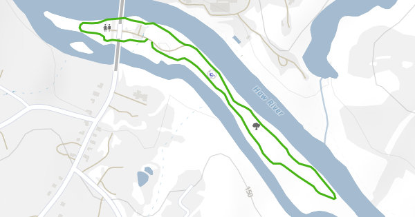 Saxapahaw Island Trail Hiking Trail - Saxapahaw, NC