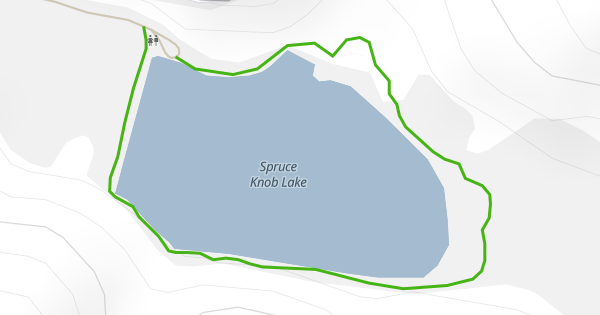 Spruce Knob Lake Trail Hiking Trail - Seneca Rocks