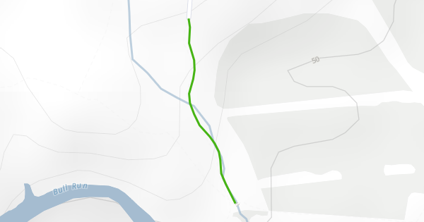 Evans Ford Historic Road Bed Trail Hiking Trail - Gainesville