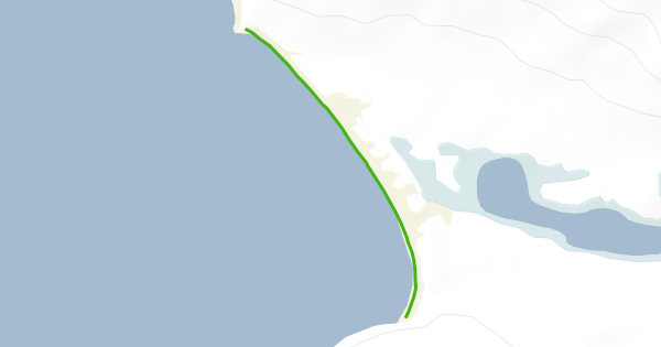 Lagoon Beach Walk Hiking Trail - Sloping Main