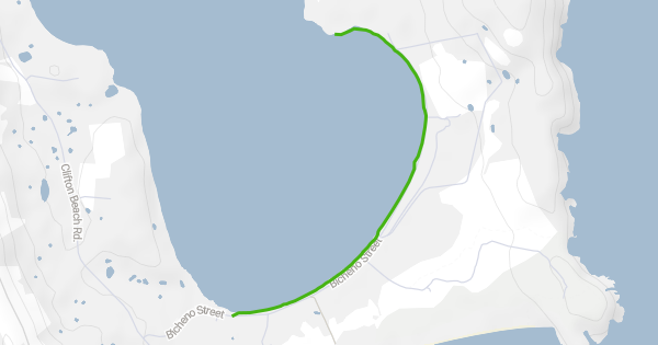 Pipeclay Lagoon Walk Hiking Trail - Clifton Beach