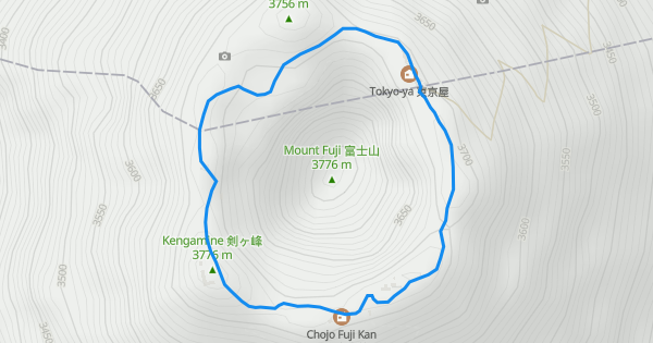 Ohachimeguri Trail Hiking Trail - Mt. Fuji, Chigasaki
