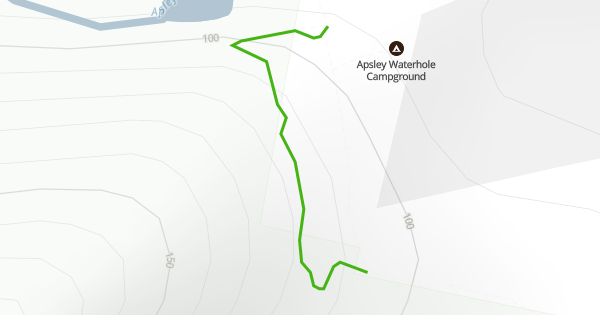 Apsley Waterhole Alt Track Mountain Biking Trail