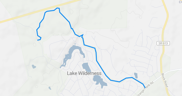 Federal Line Trail Multi Trail - Fredericksburg, Virginia