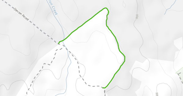 Mullion Creek Loop Walk Hiking Trail - Orange