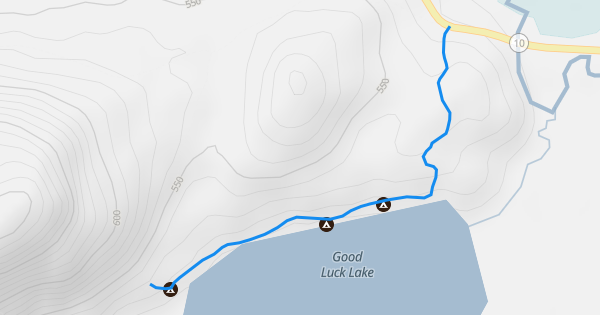 Good Luck Lake Trail Hiking Trail - Prospect, New York