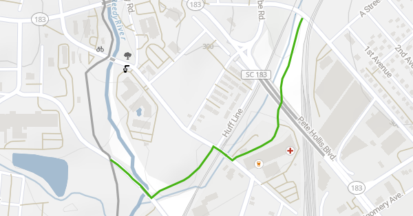Prisma Health Swamp Rabbit Trail - Orange Line Multi Trail - Greenville