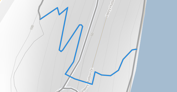 Carpenter's Trail Hiking Trail - Alpine, New Jersey