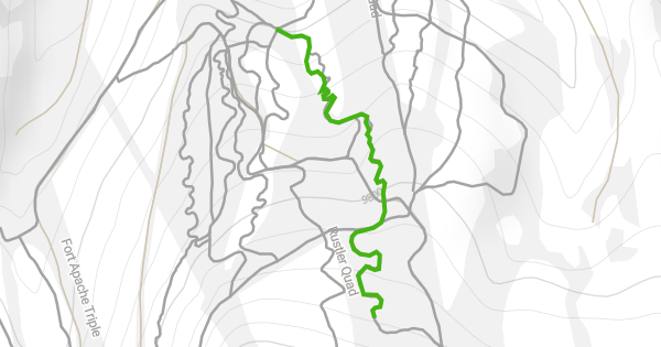 Eazy Peazy Mountain Biking Trail - Greer, Arizona