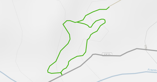 GW Bush Tree loop Multi Trail - Kernville, California