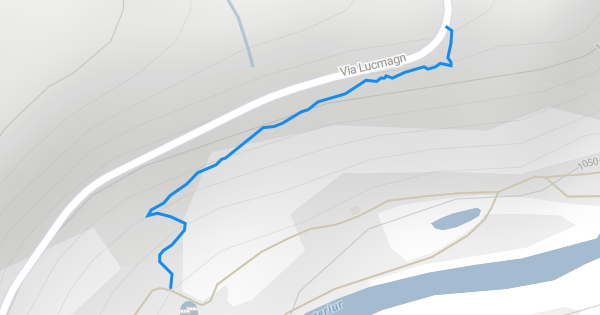 Fontanivas Hiking Trail - Disentis Sedrun, Sedrun