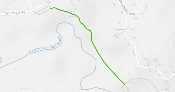 West Granby Road Access Trail Multi Trail - Granby