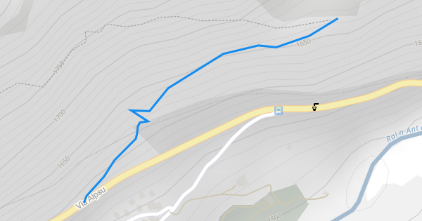 Clavau Sura Hiking Trail - Disentis Sedrun | Trailforks