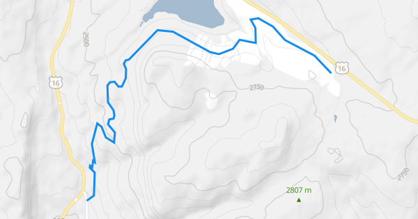 Highlark Trail Mountain Biking Trail - Tensleep, WY