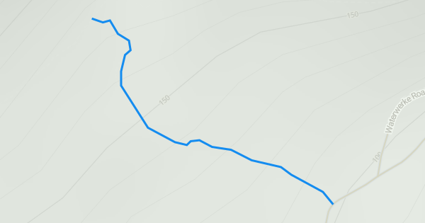 Waterwerke Road - Contour Path Trail Hiking Trail - Kleinmond