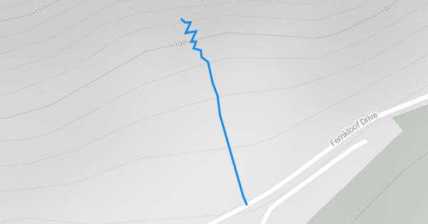 Fernkloof Drive - Contour Path Trail Hiking Trail - Hermanus